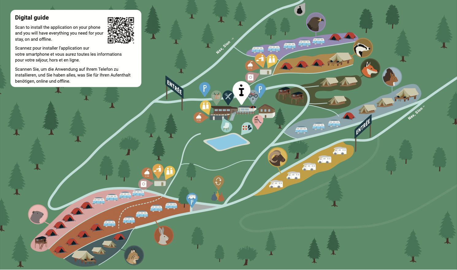Family & Dog Friendly Campsite with Pool | Camping Switzerland